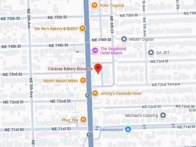 16. caracas bakery biscayne map