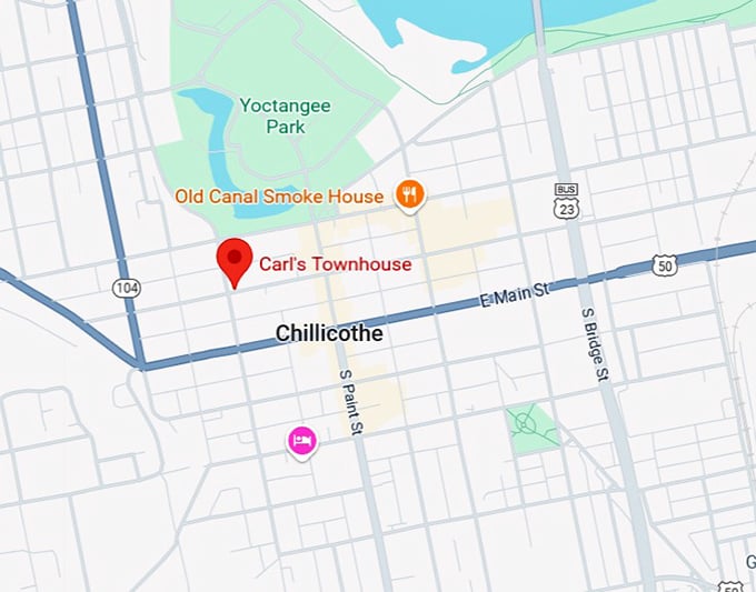 16. carl's townhouse map