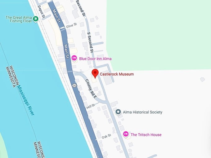 16. castlerock museum map