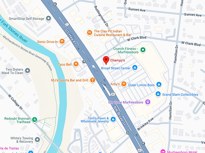 16. champy's map