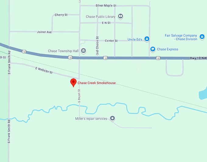 16. chase creek smokehouse map