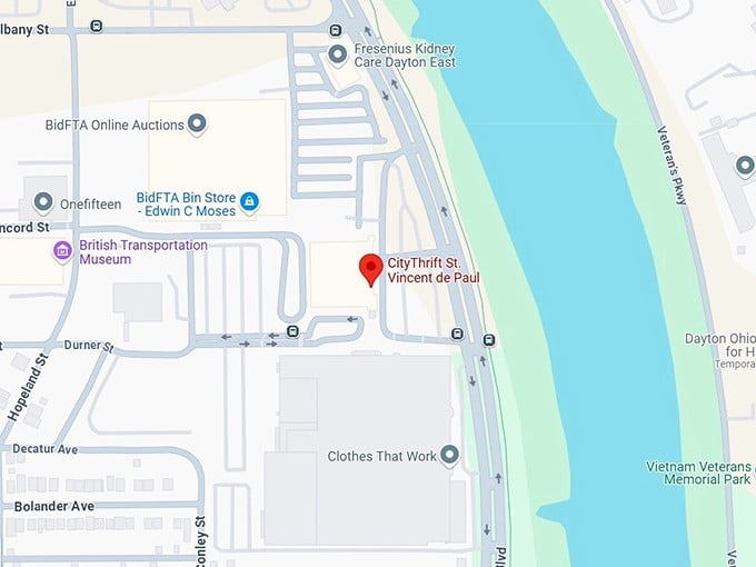 16. citythrift st. vincent de paul map