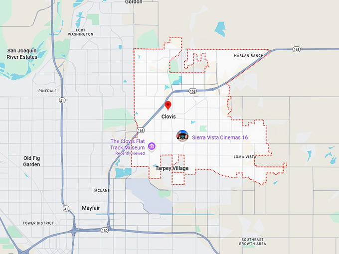 16. clovis map