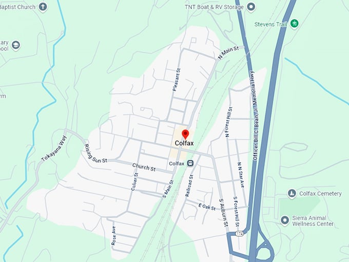16. colfax map
