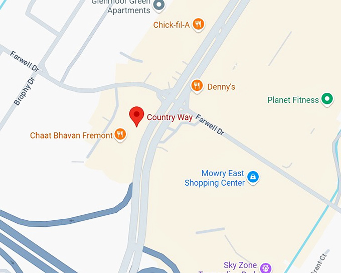 country way map