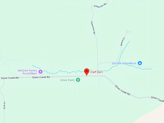 16. craft barn map