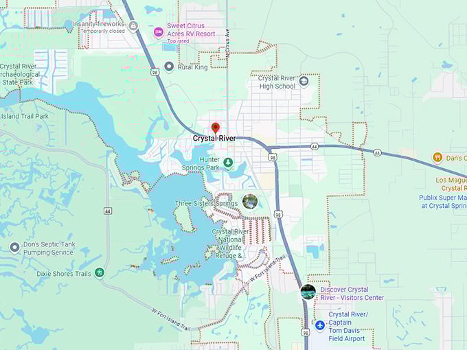 16. crystal river fl map