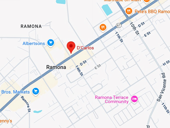d'carlos map