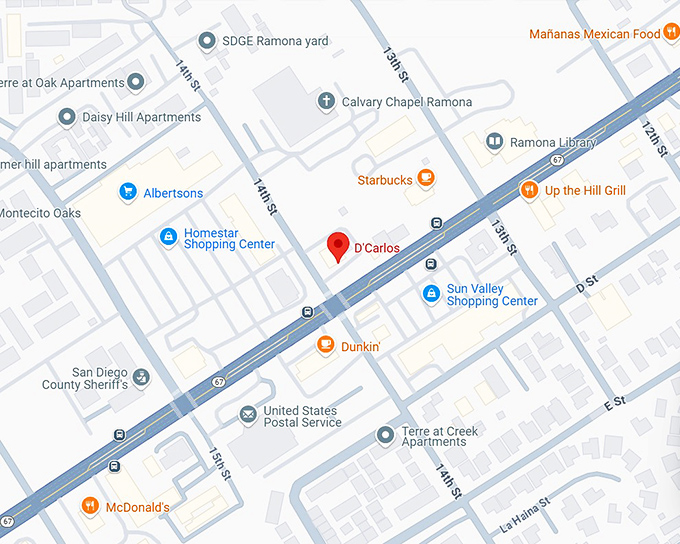 16. d'carlos map