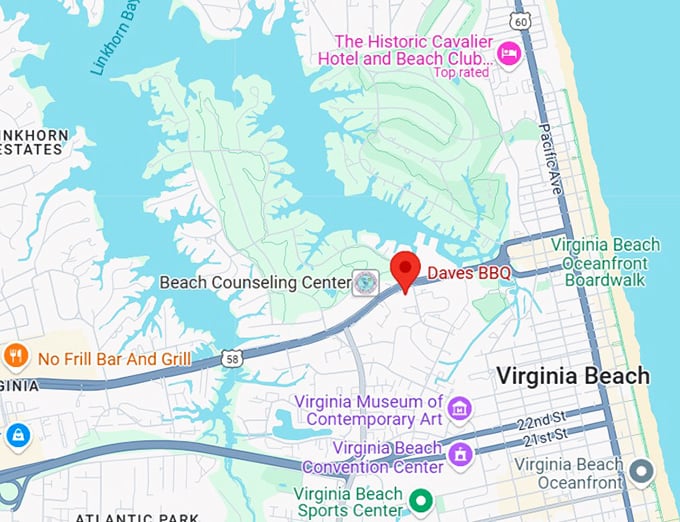 16. dave's bbq map