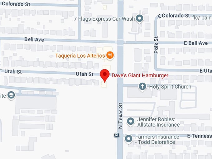 16. dave's giant hamburger map