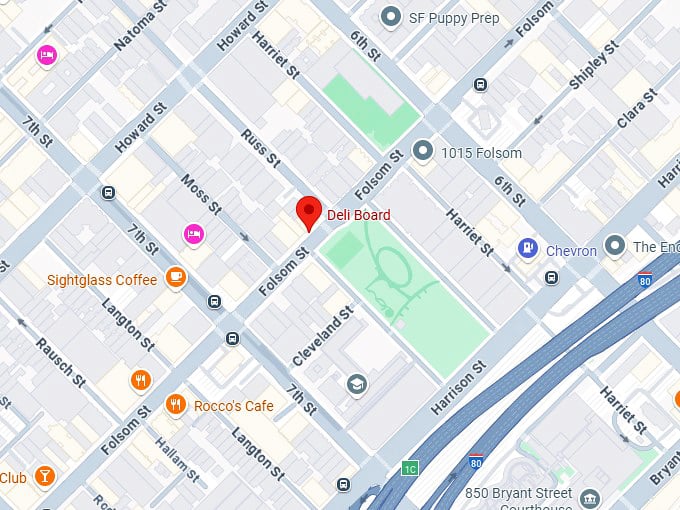 16. deli board map