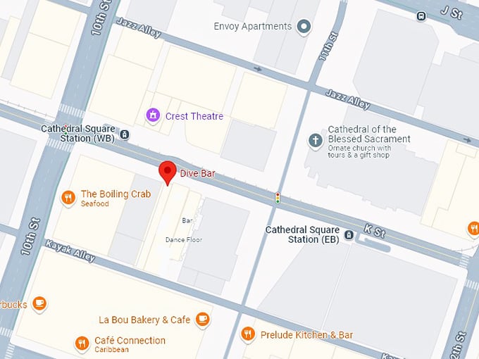 16. dive bar map