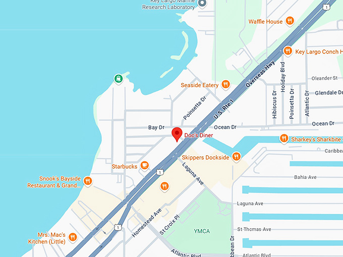 16. doc's diner map