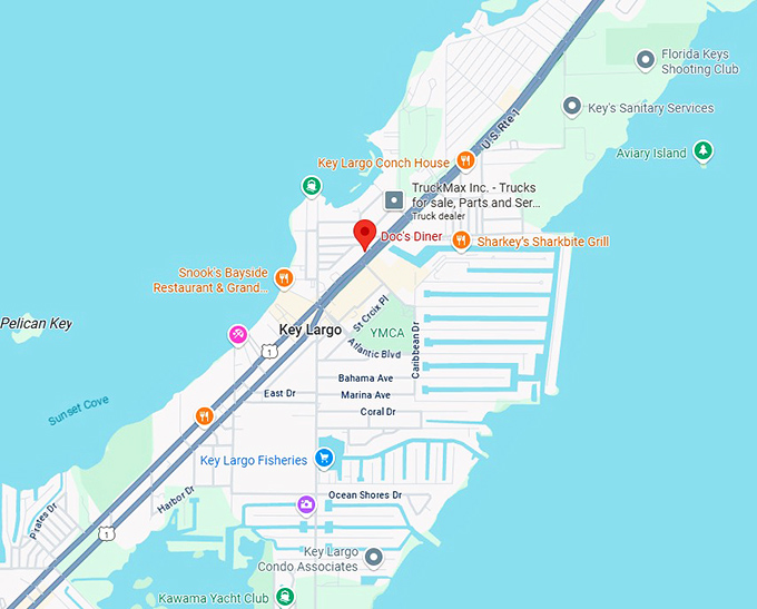 16. doc's diner map
