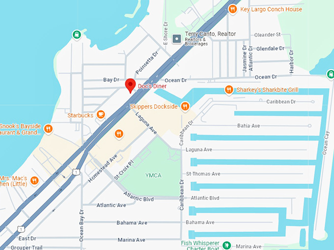 16. doc's diner map
