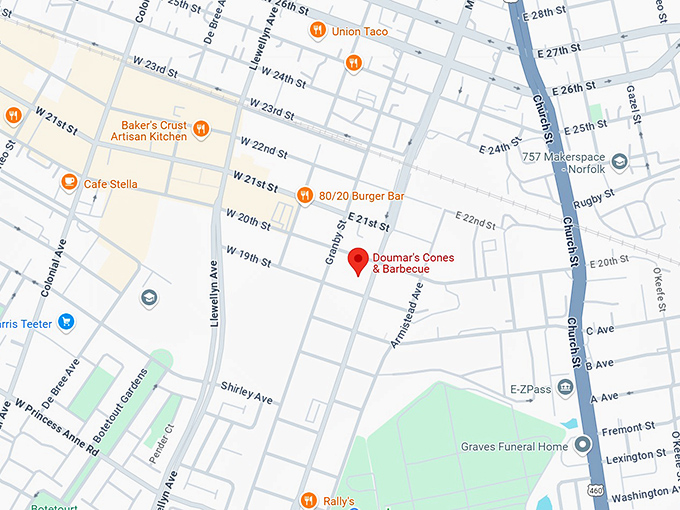 16. doumar’s cones and barbecue map