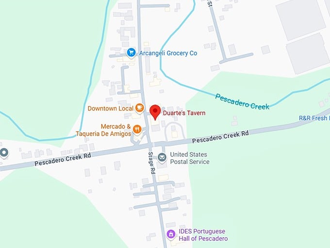 16. duarte’s tavern map
