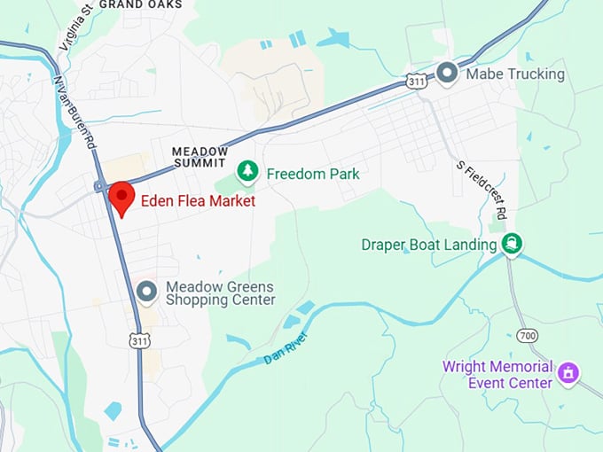 16. eden flea market map