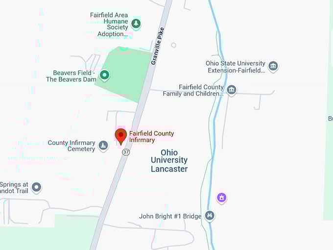 16. fairfield county infirmary map