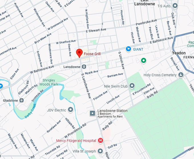 16. foose grill map