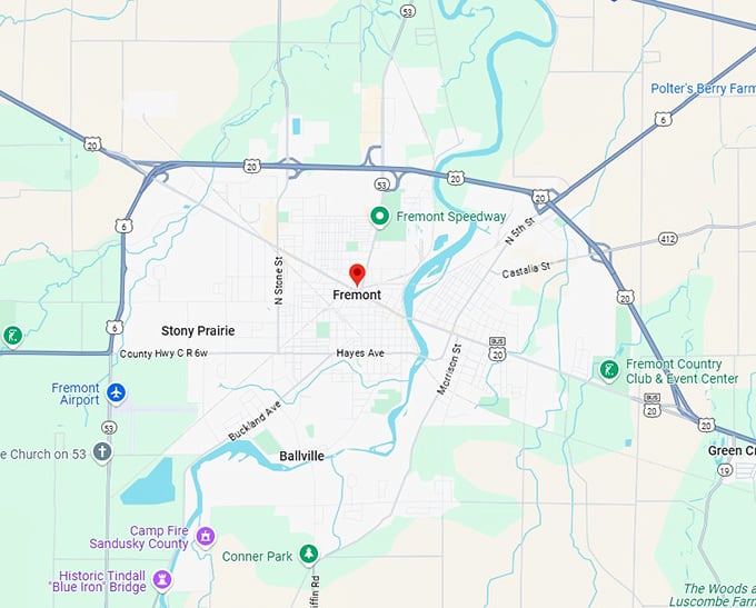 16. fremont map