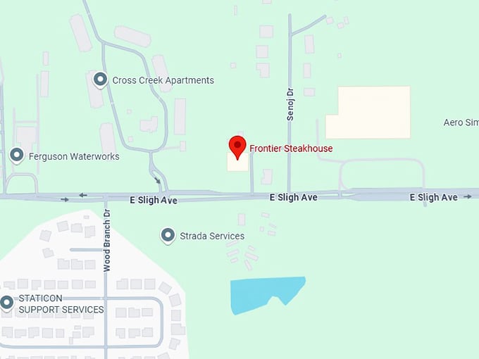 16. frontier steakhouse map