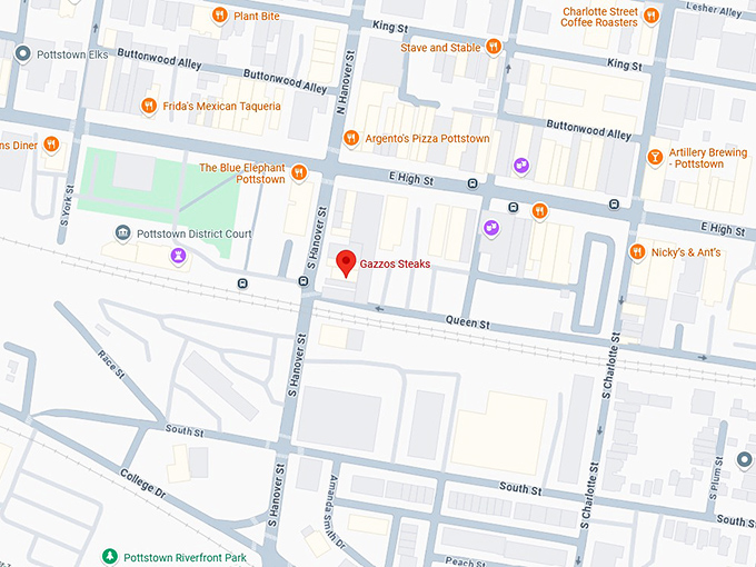 16. gazzos steaks map