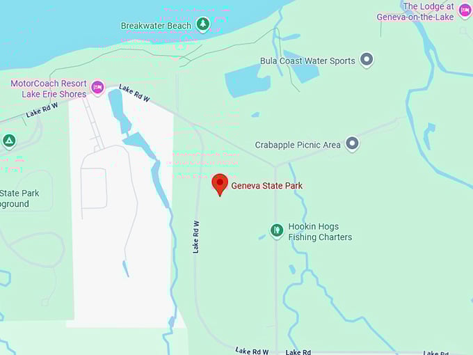 16. geneva state park map
