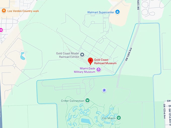 16. gold coast railroad museum map
