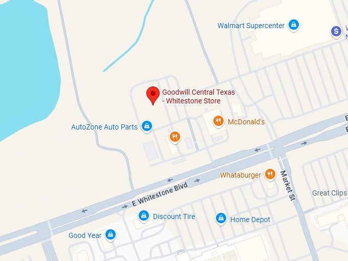 16. goodwill central texas whitestone store map