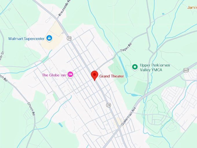 16. grand theater east greenville map