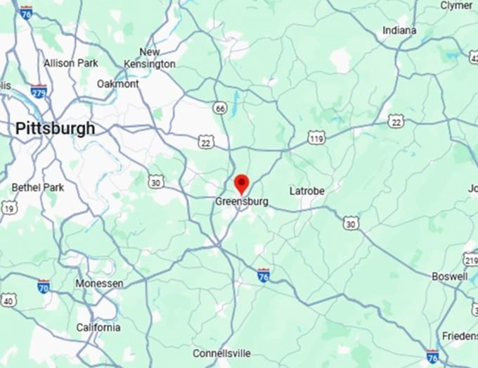 16. greensburg map