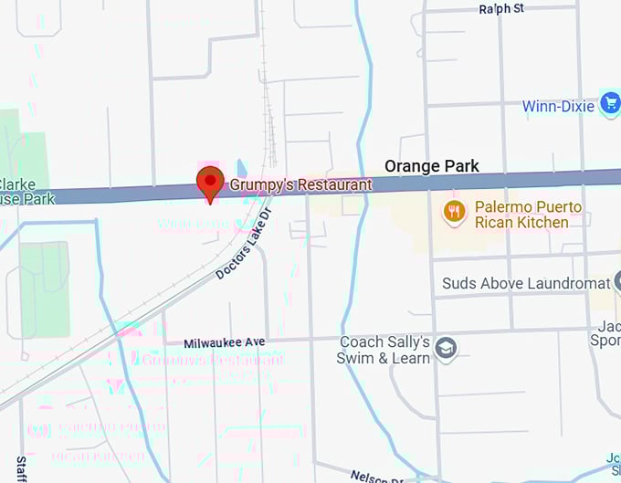 16. grumpy's restaurant map