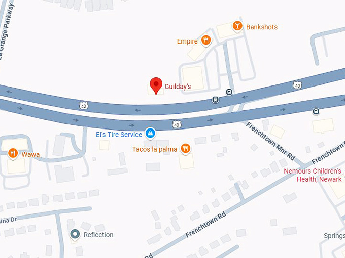 16. guilday's map