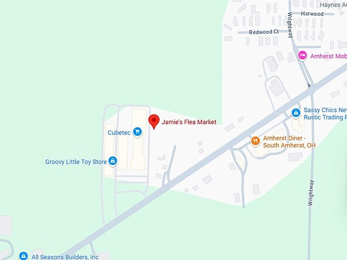 16. jamie's flea market map