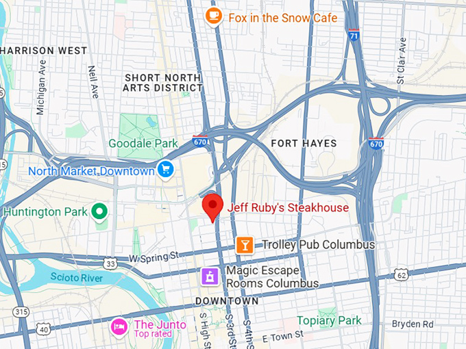 16. jeff ruby’s steakhouse map