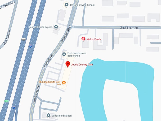 jojo’s country cafe map
