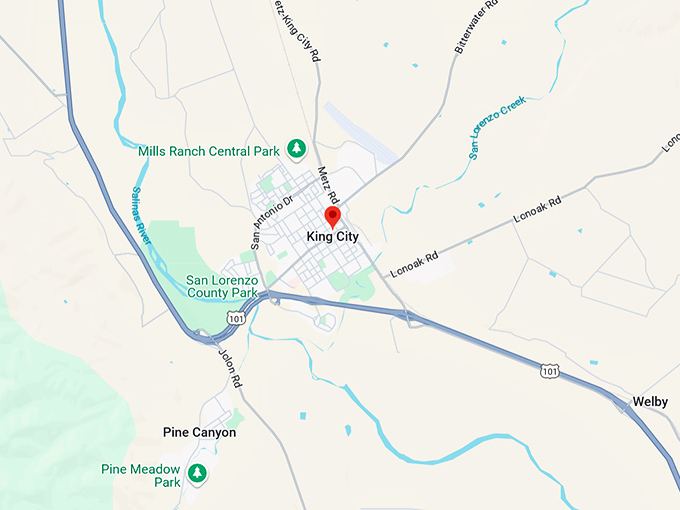 16. king city map