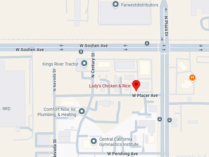 16. lady’s chicken & rice map