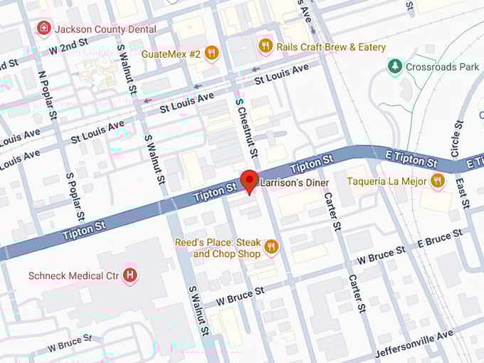 larrison's diner map