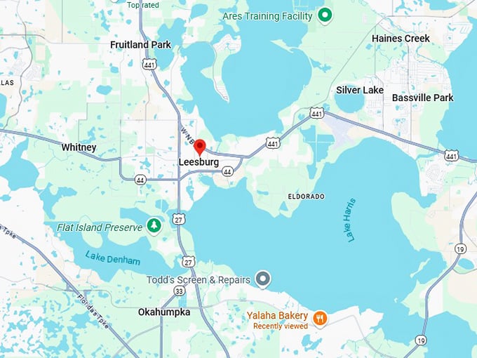 16. leesburg map