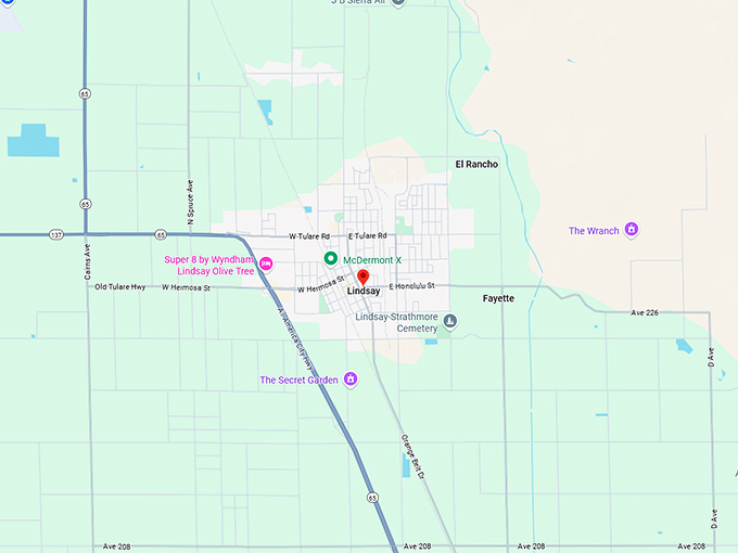 16. lindsay map