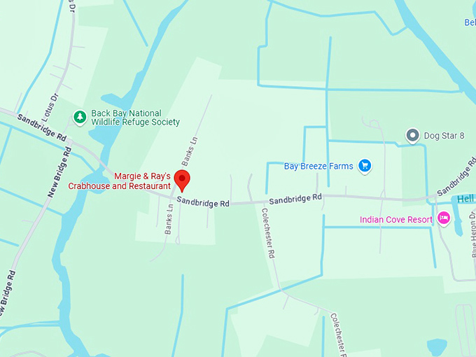 16. margie & ray's crabhouse and restaurant map