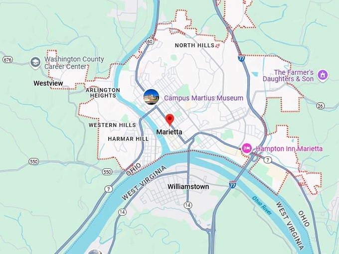 16. marietta map