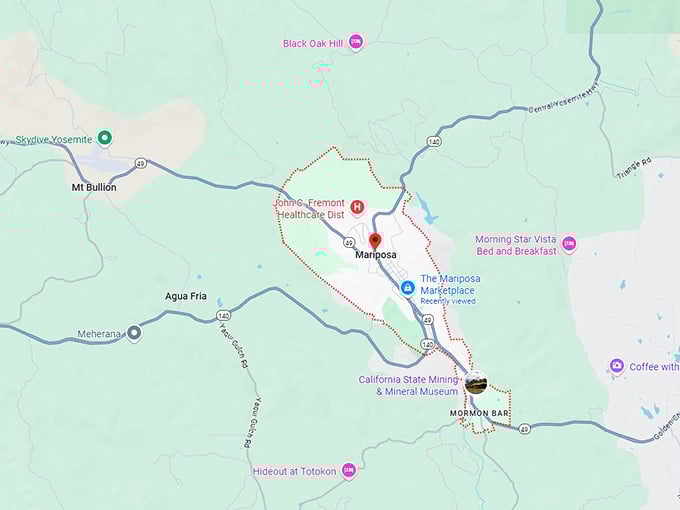 16. mariposa ca map