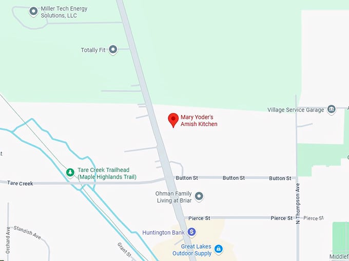 16. mary yoder's amish kitchen map