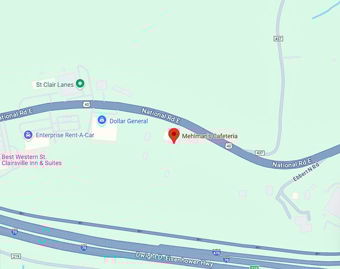 mehlman's cafeteria map