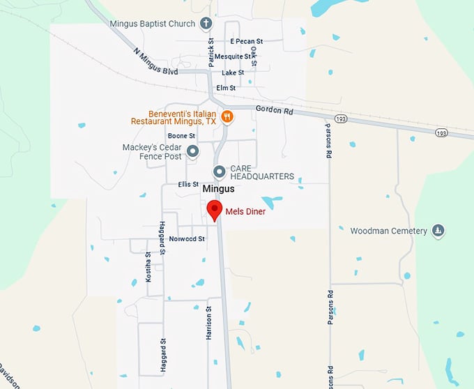 16. mels diner map