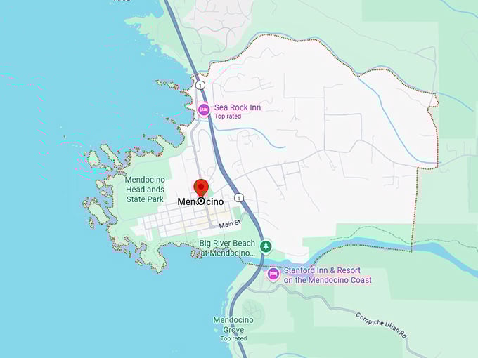 16. mendocino map